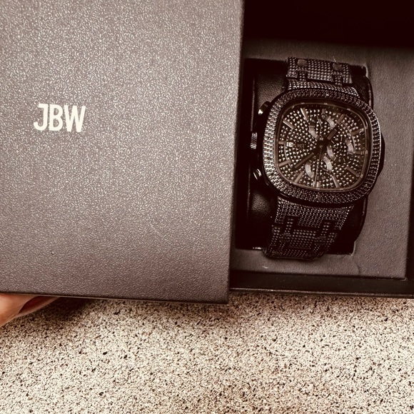 Jbw | Accessories | Jbw Mens Elegant Black Watch | Poshmark